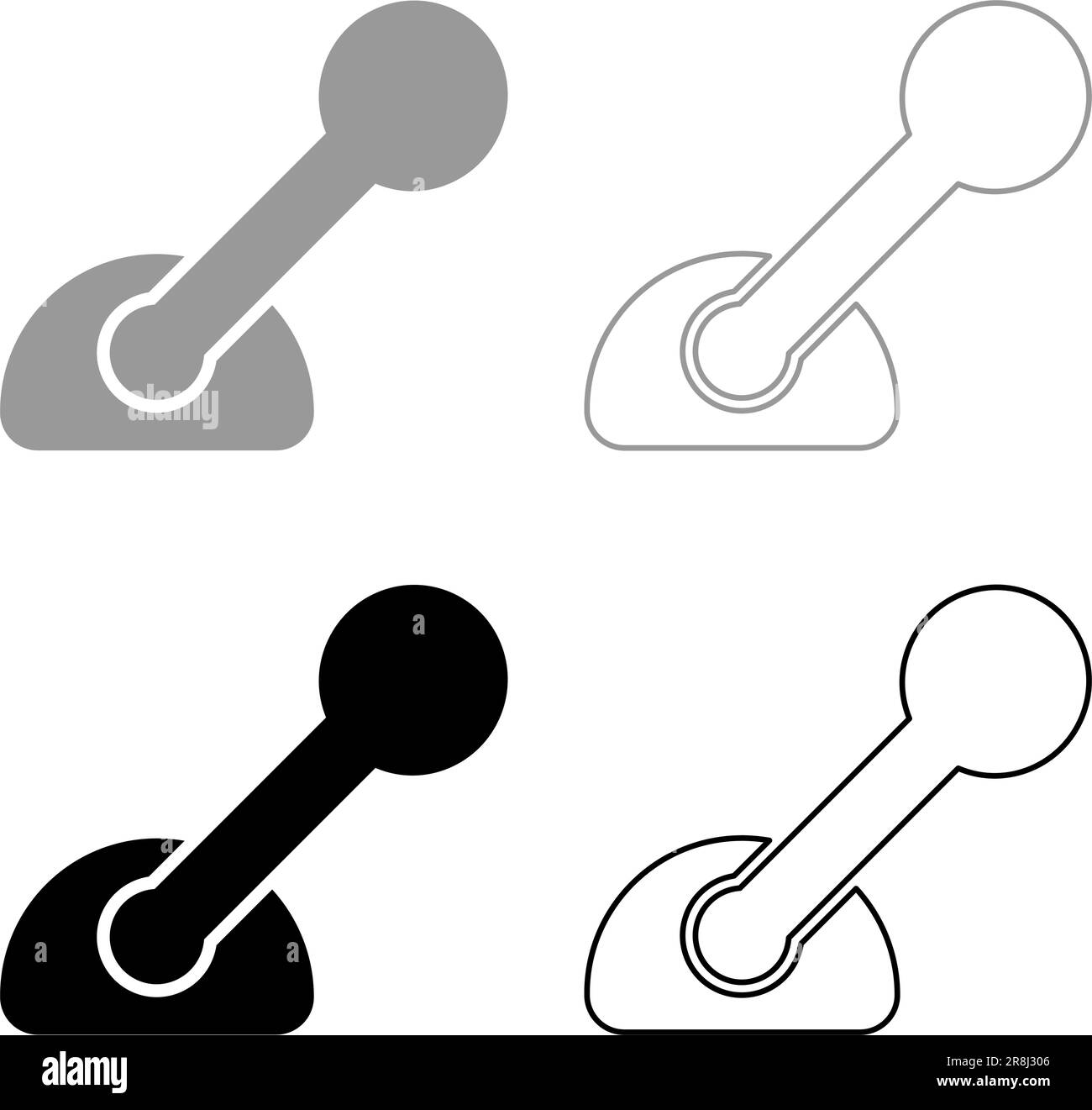 Lever control concept clutch switch on off gearshift transmission gear ...