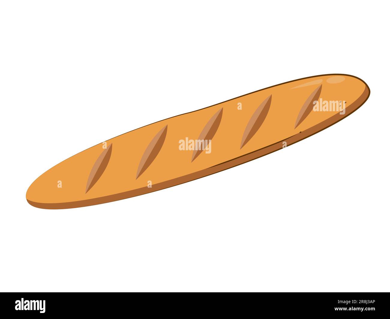 Cartoon baguette hi-res stock photography and images - Alamy