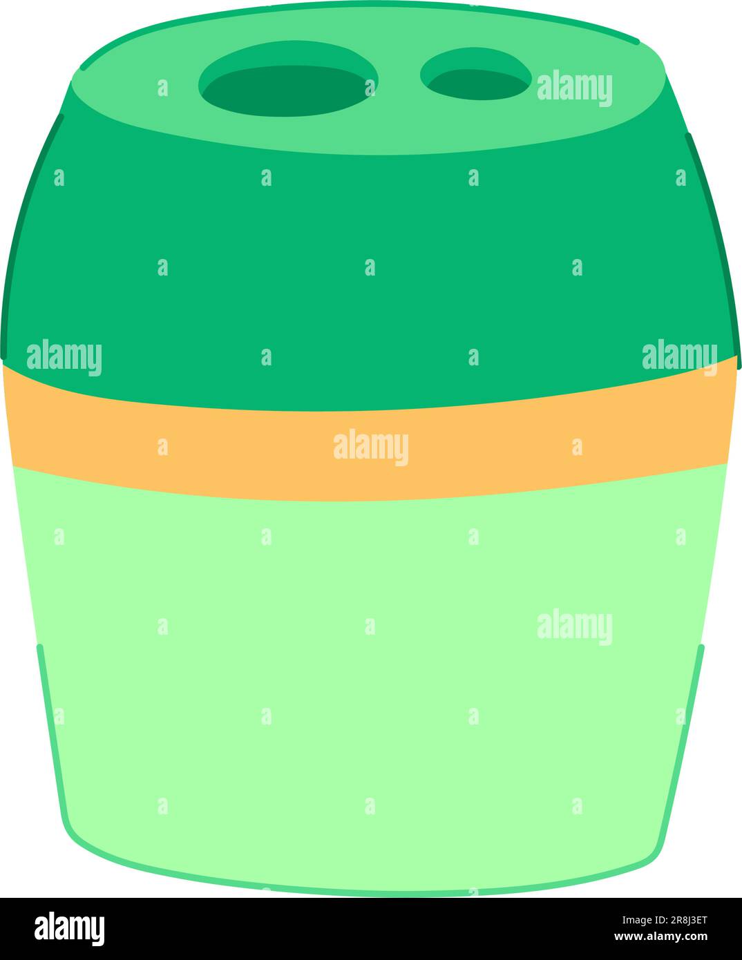 school sharpener pencil cartoon vector illustration Stock Vector Image ...