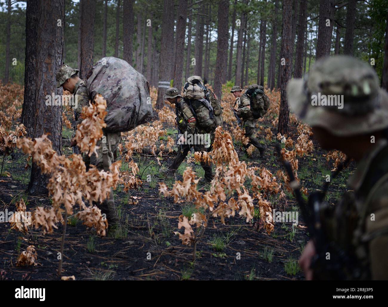 May 27, 2023 - Hoffman, North Carolina, USA - Special Forces candidates ...