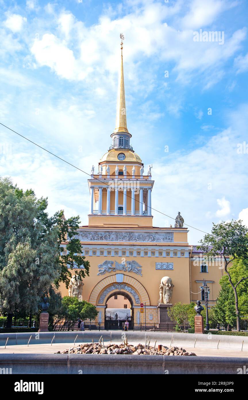 St. Petersburg, Russia - August 17 , 2022: Admiralty Stock Photo - Alamy