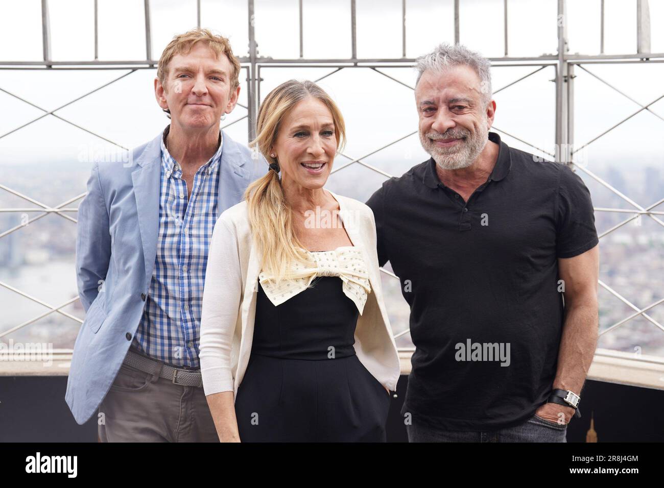 New York, NY, USA. 21st June, 2023. Michael Patrick King, Sarah Jessica ...