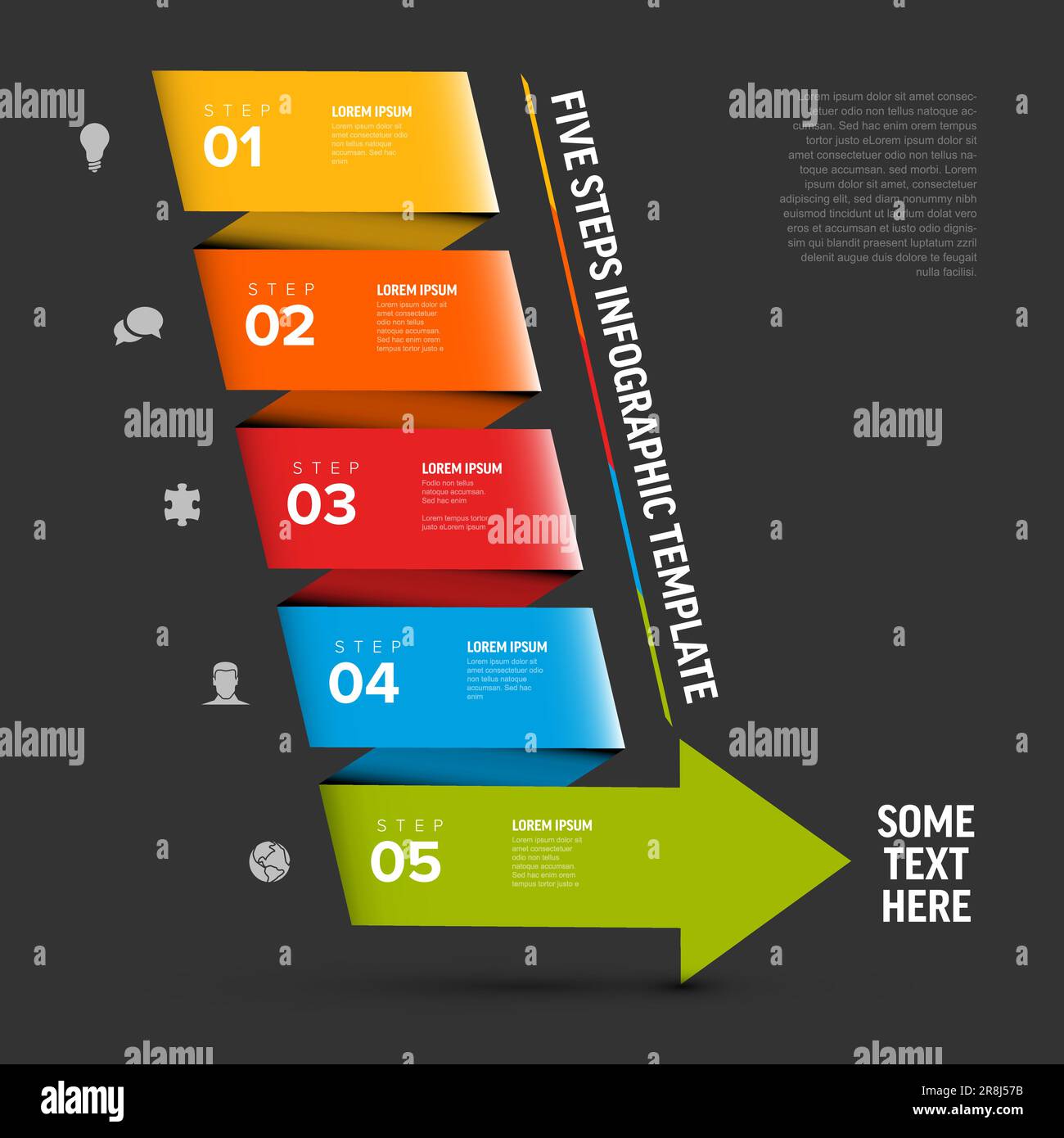 Stripe arrow hi-res stock photography and images - Alamy