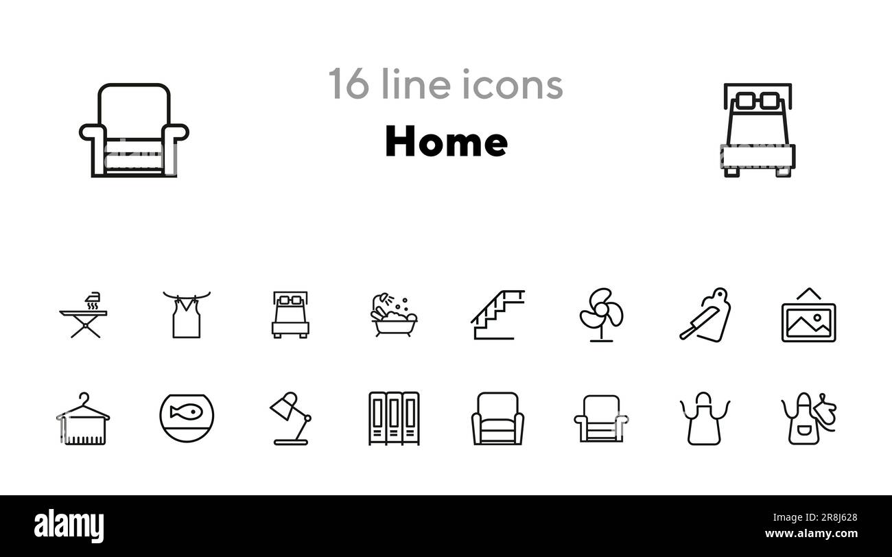 Farming line icon set Stock Vector Image & Art - Alamy