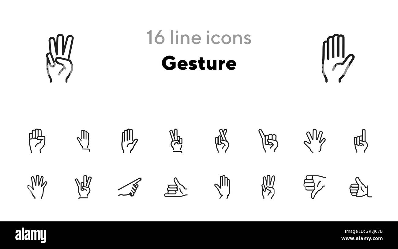 Hand gesture like dog hi-res stock photography and images - Alamy