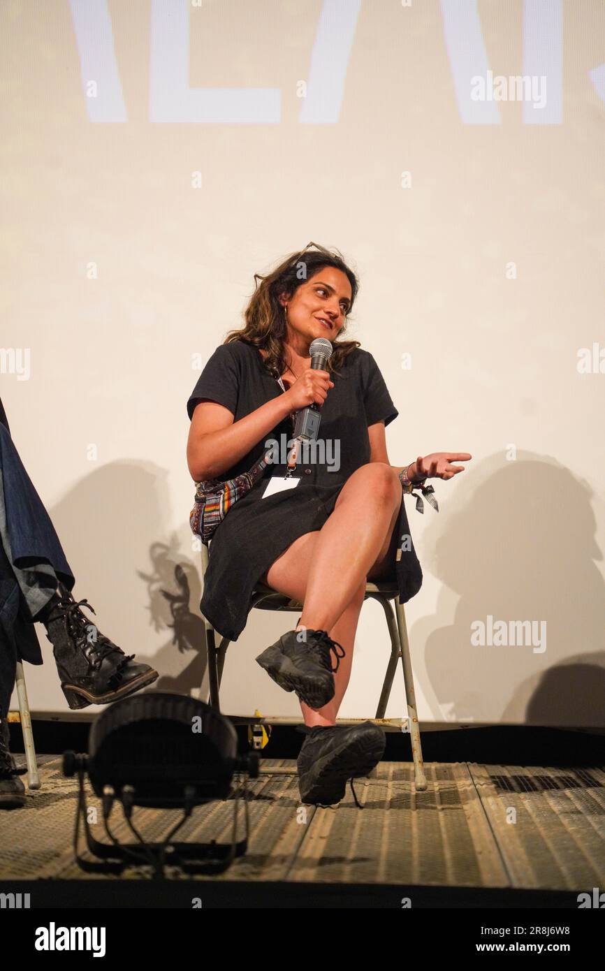 Nida Manzor (director of Channel 4’s Lady Parts) does a Q&A after a ...