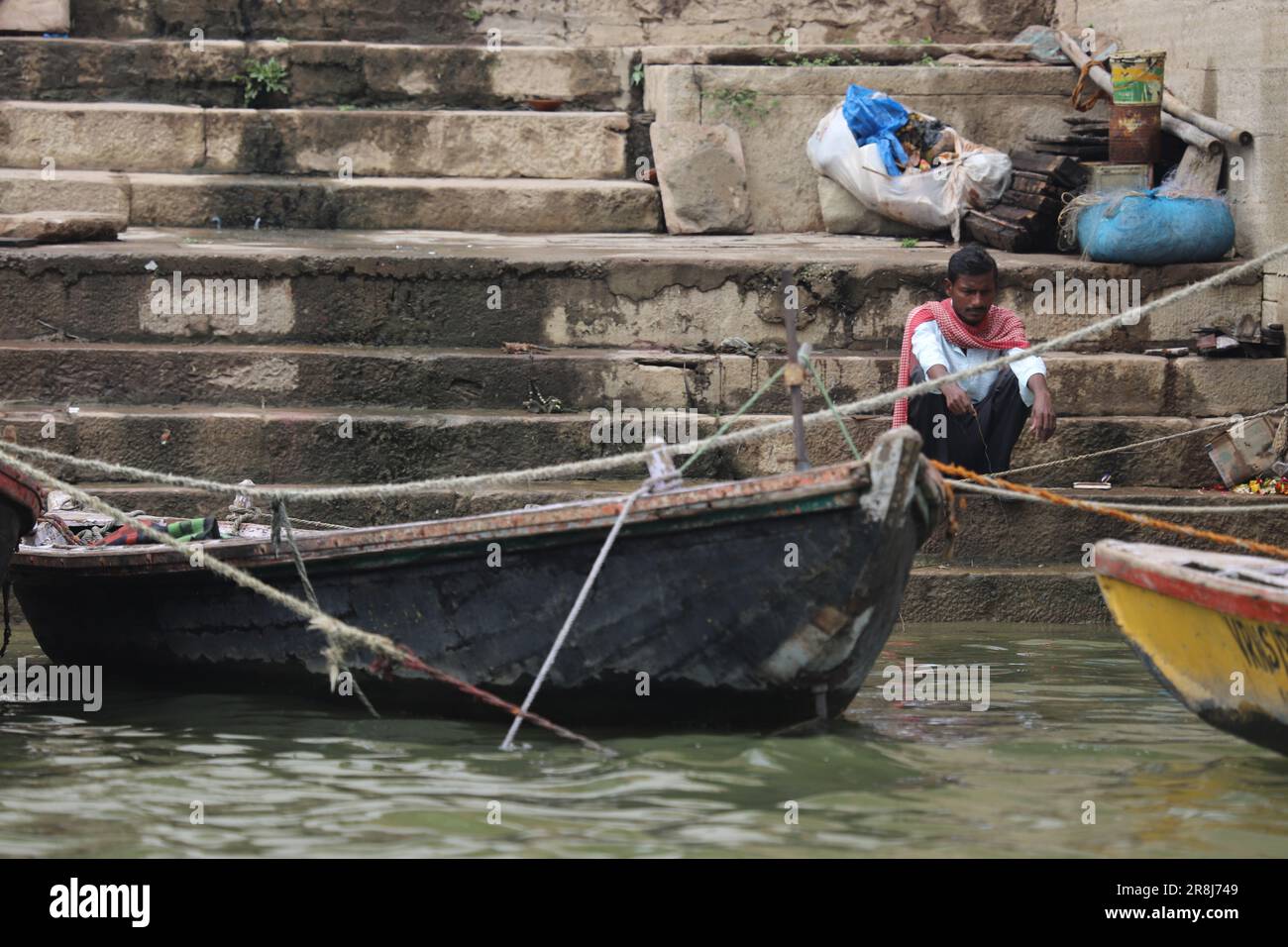 Varanasi - The Sacred City of India Stock Photo - Alamy