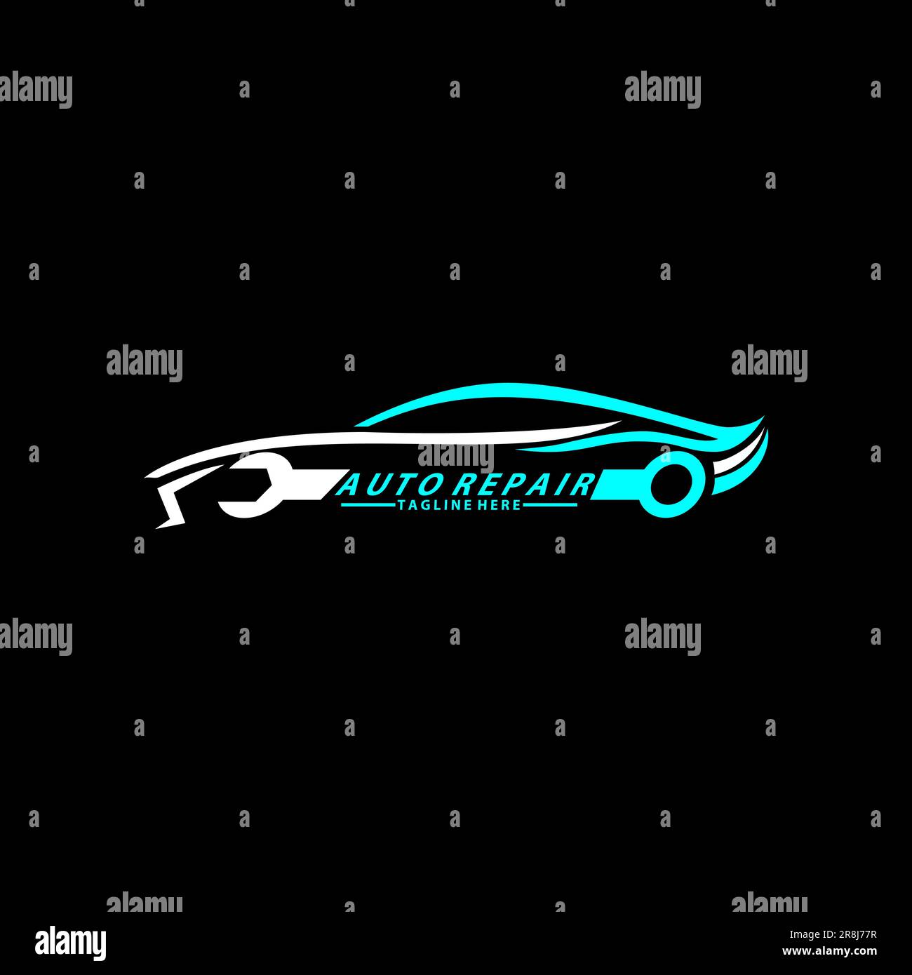Automotive repair shop logo hi-res stock photography and images - Alamy
