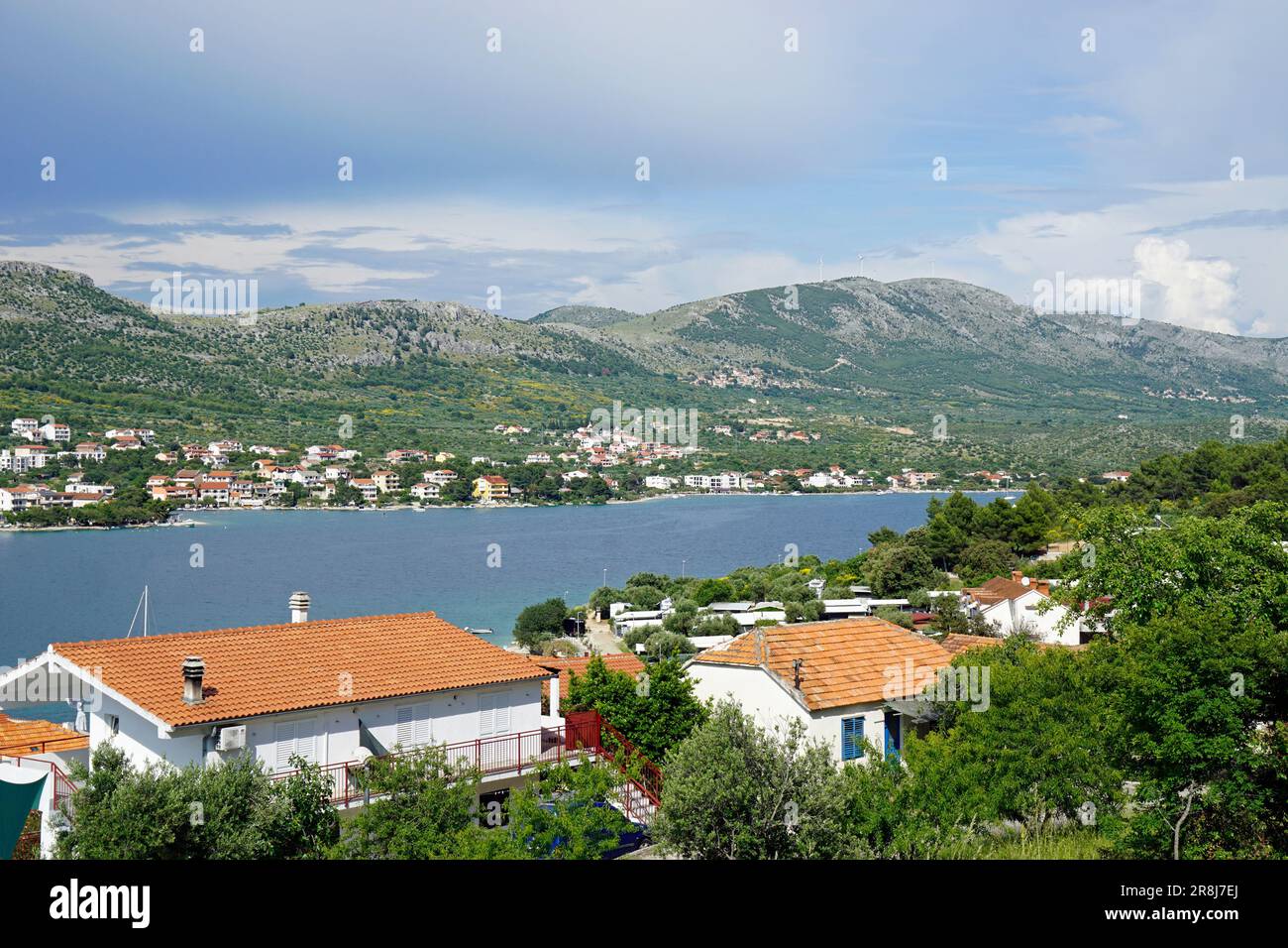 coastal landscape in dalmatia in northern croatia Stock Photo - Alamy