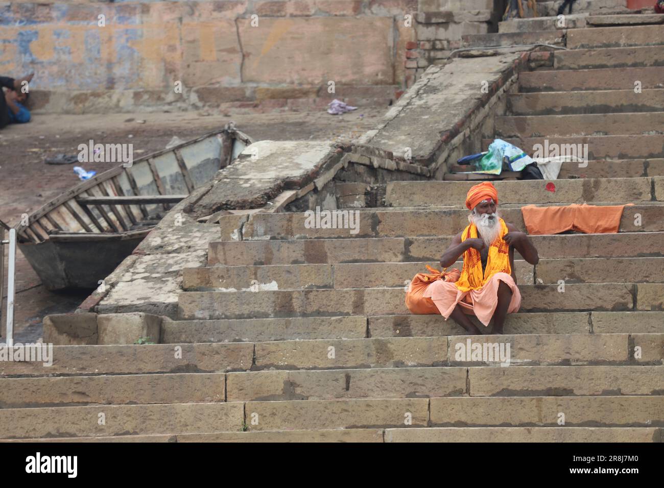 Varanasi - The Sacred City of India Stock Photo - Alamy