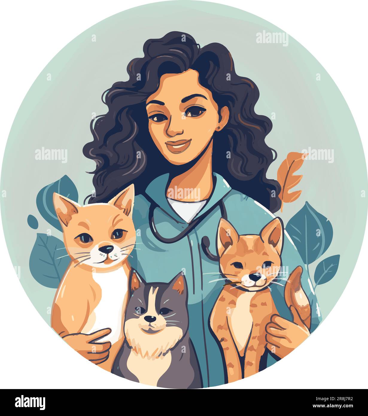 Vet's Stock Vector Images - Alamy