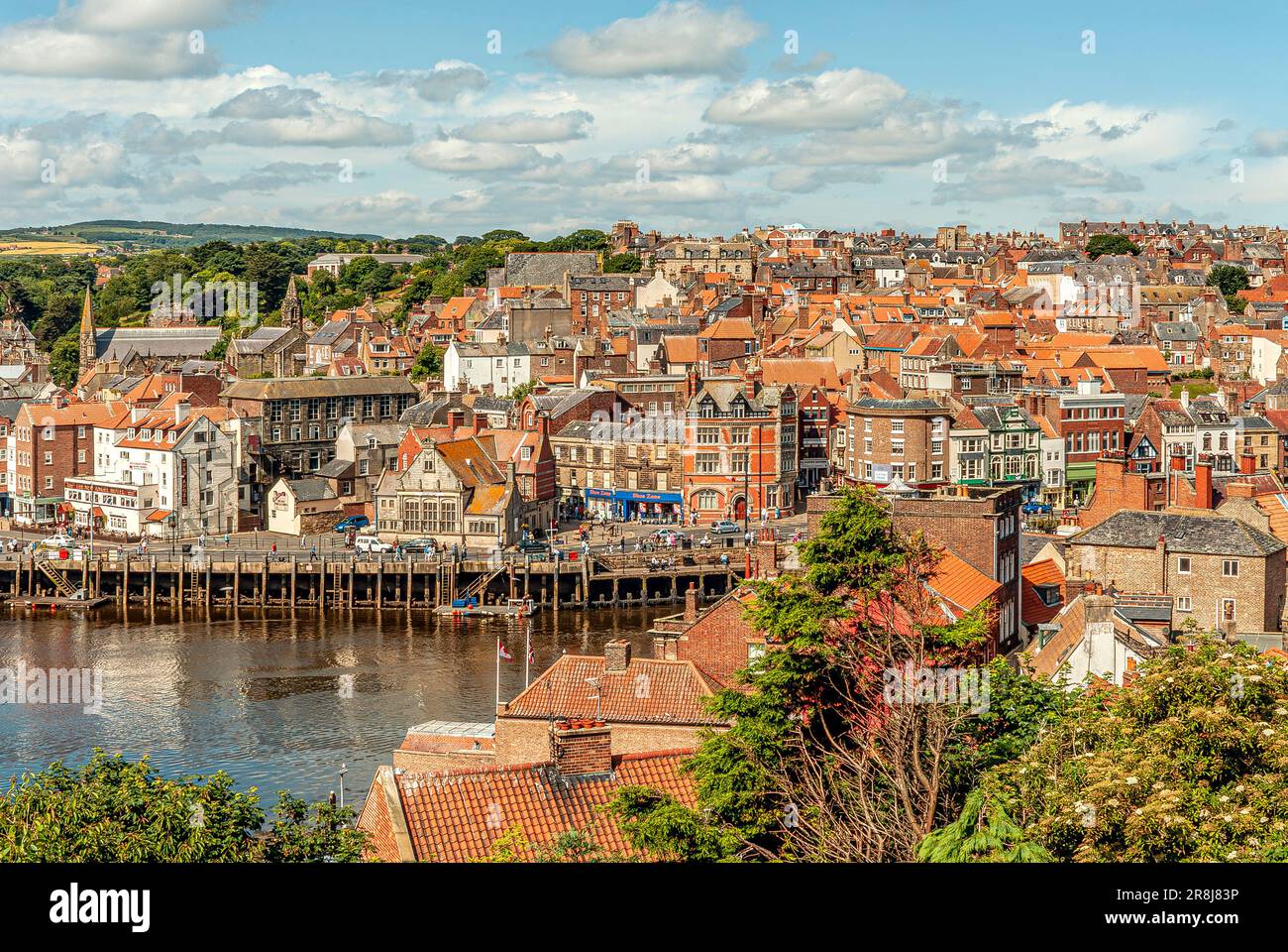 City view of Whitby Stock Photo - Alamy