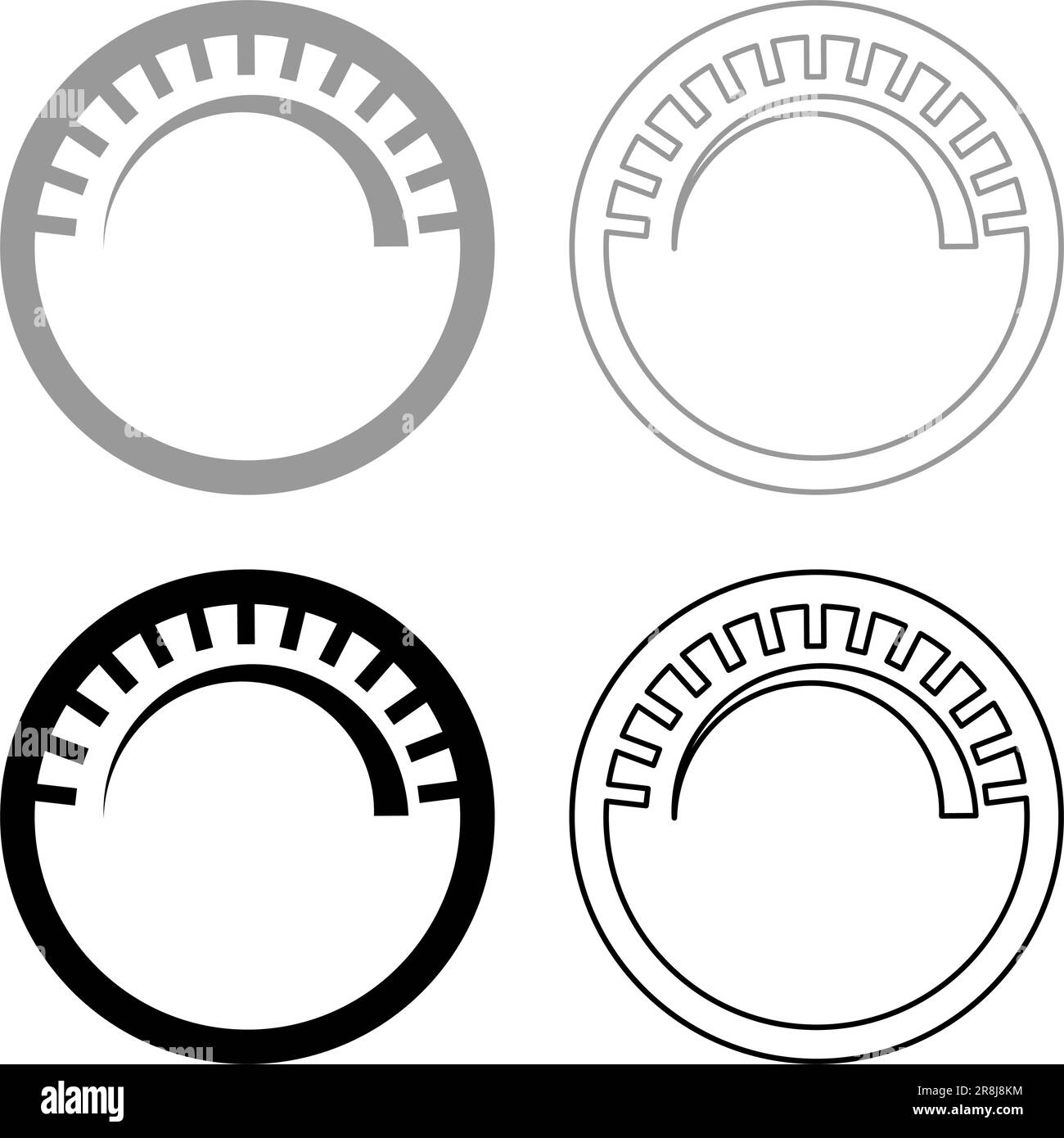 Knob regulation handle variation value regulating sign regulate level concept tuning button set ...
