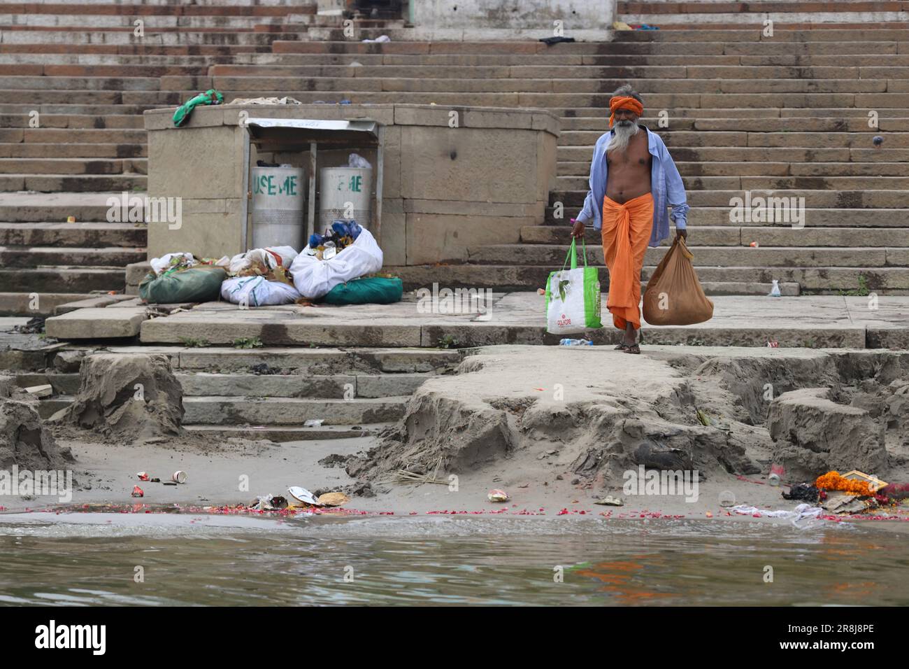 Varanasi - The Sacred City of India Stock Photo - Alamy