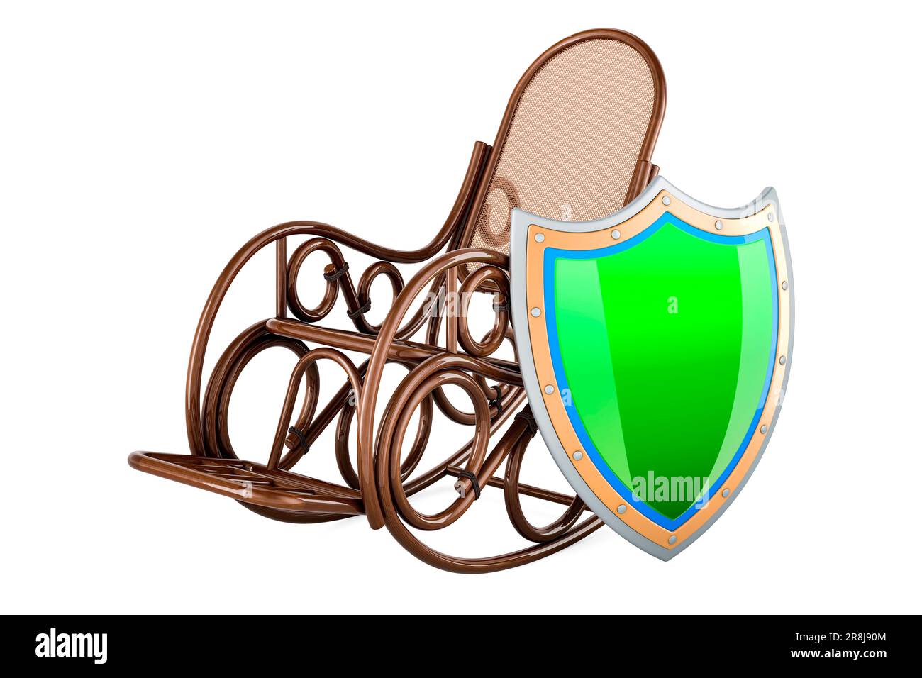 Chair with shield hi-res stock photography and images - Alamy