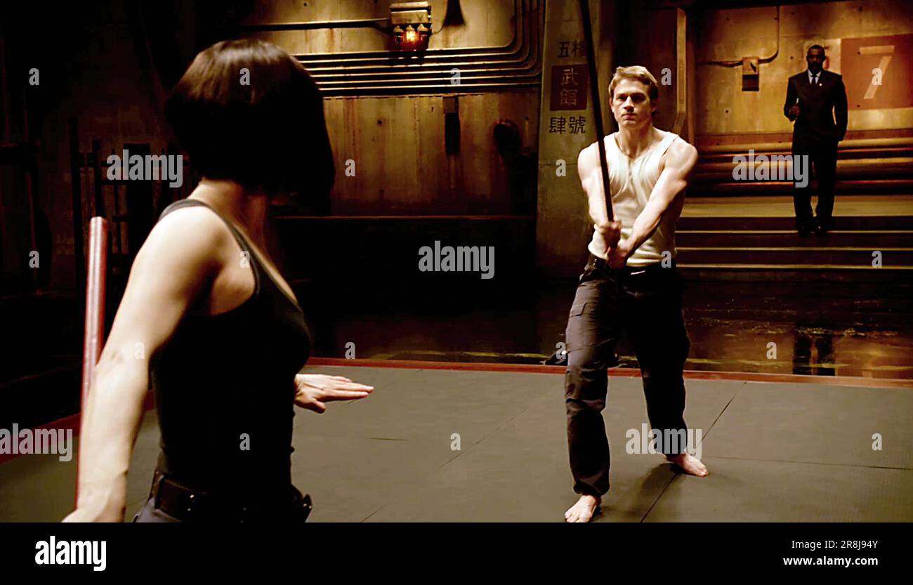 Los Angeles. CA.USA. Charlie Hunnam and Rinko Kikuchi in scene from the ...