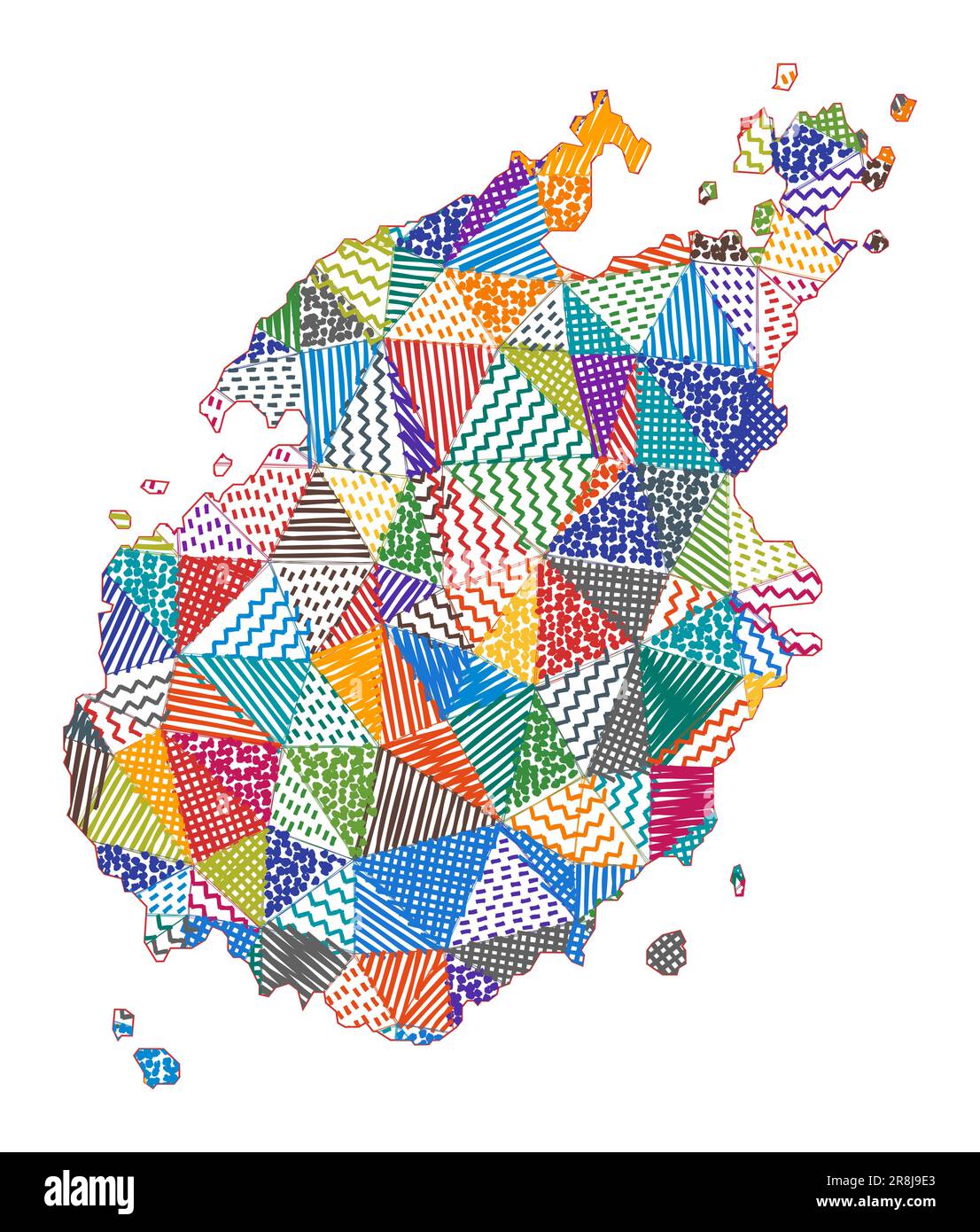 Beach paros Stock Vector Images - Alamy