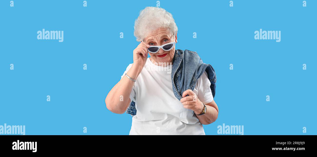 Stylish senior banner hi-res stock photography and images - Alamy