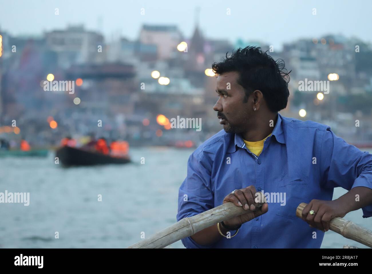 Varanasi - The Sacred City of India Stock Photo - Alamy