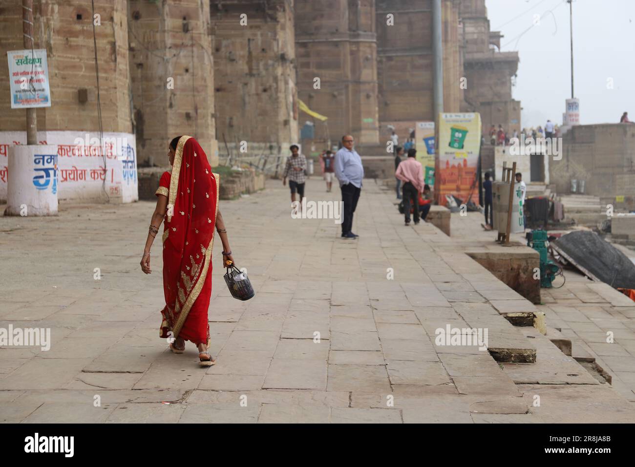 Varanasi - The Sacred City of India Stock Photo - Alamy