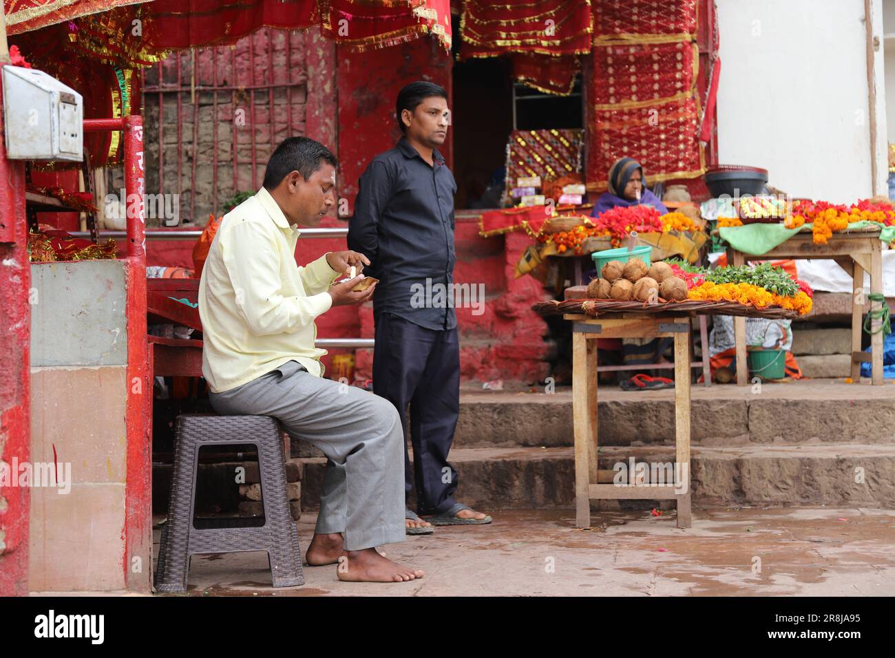 Varanasi - The Sacred City of India Stock Photo - Alamy