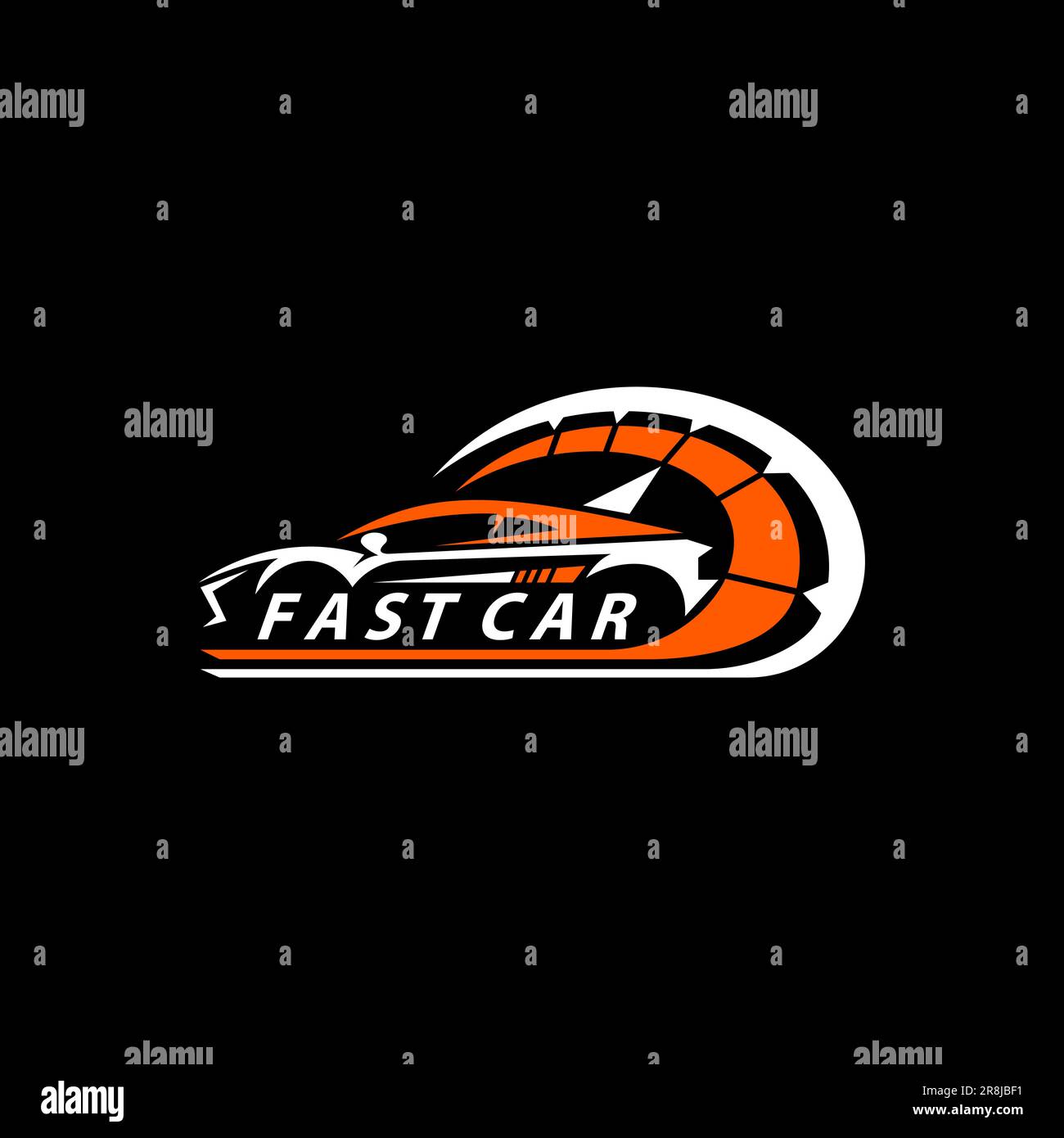 speed racing car logo design Stock Vector Image & Art - Alamy