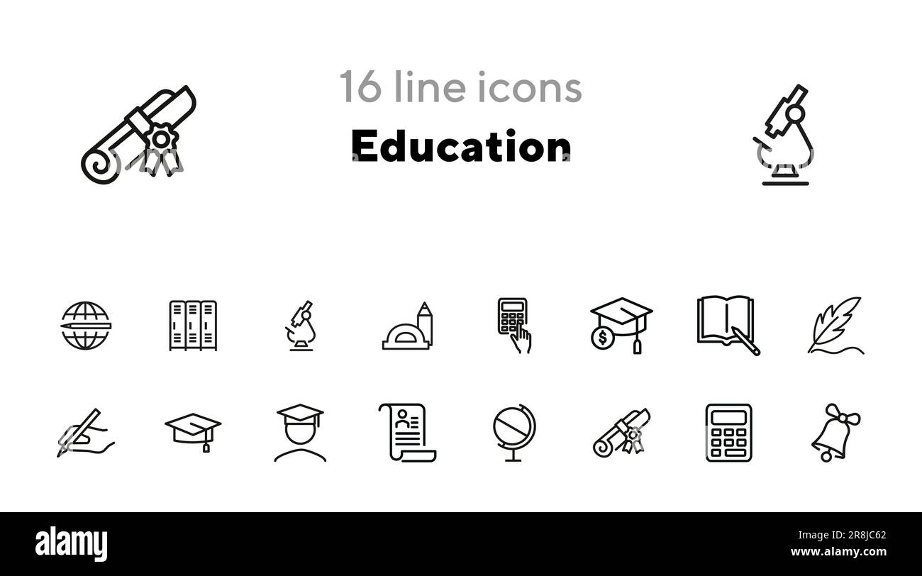 Education globus Cut Out Stock Images & Pictures - Alamy