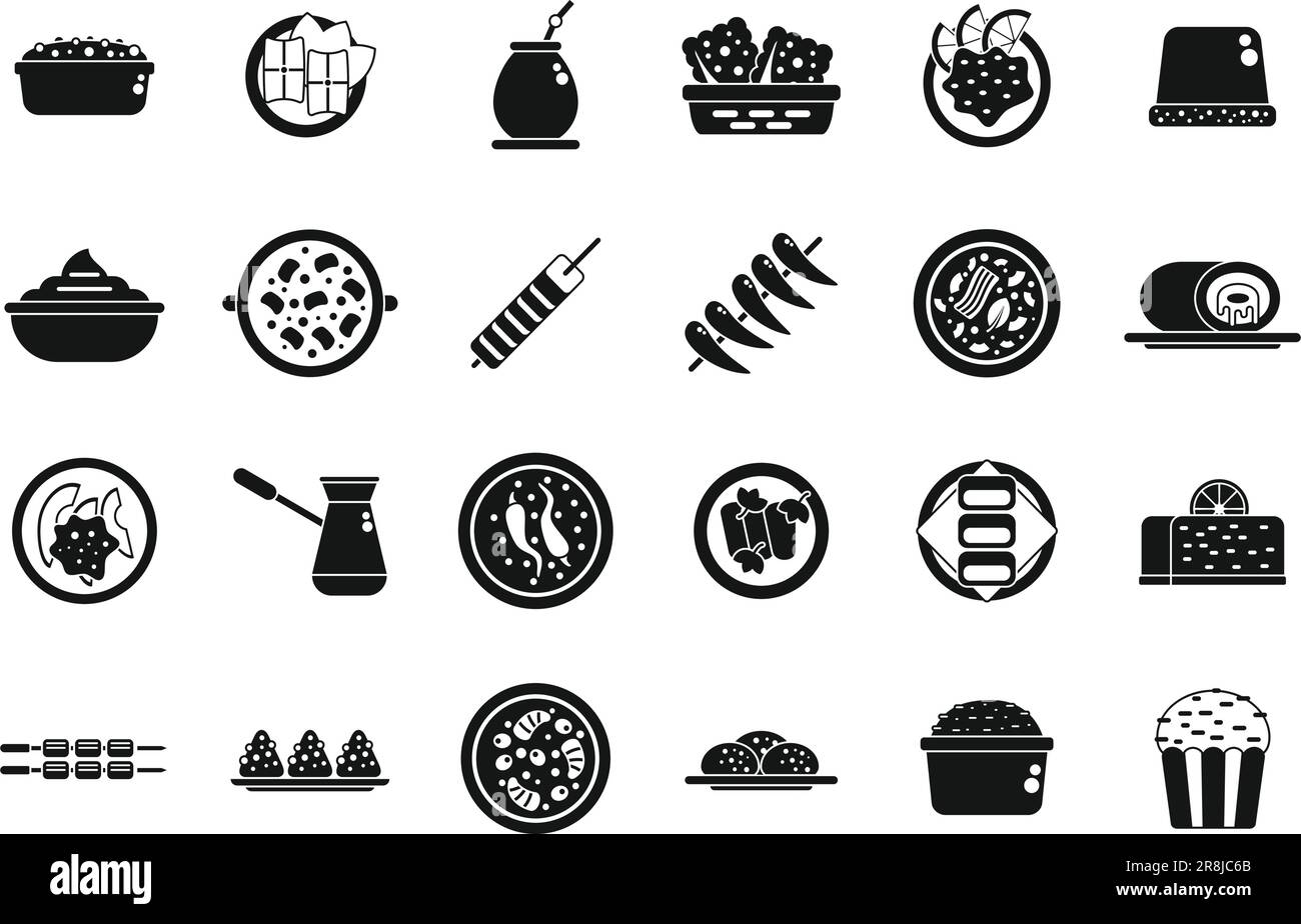 Plate bread shrimp vector hi-res stock photography and images - Alamy