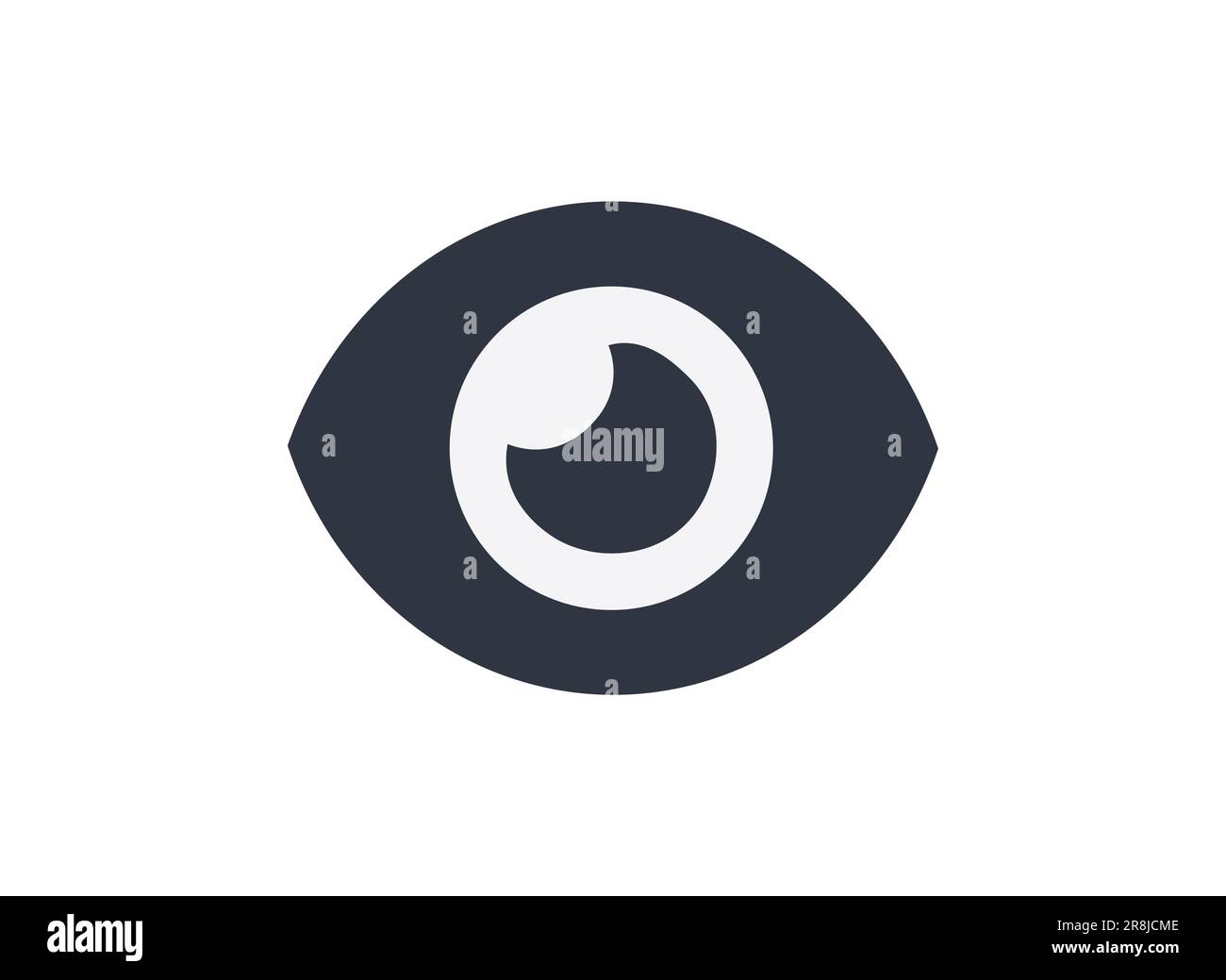 Monochromatic View Symbol. Concept of Navigation and Exploration Stock ...