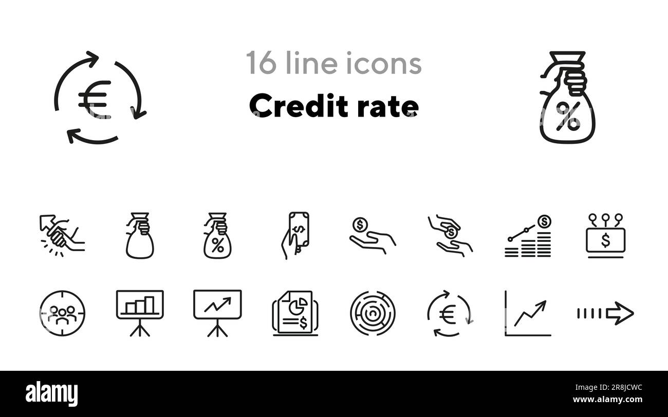 Inflation rate euro Stock Vector Images - Alamy