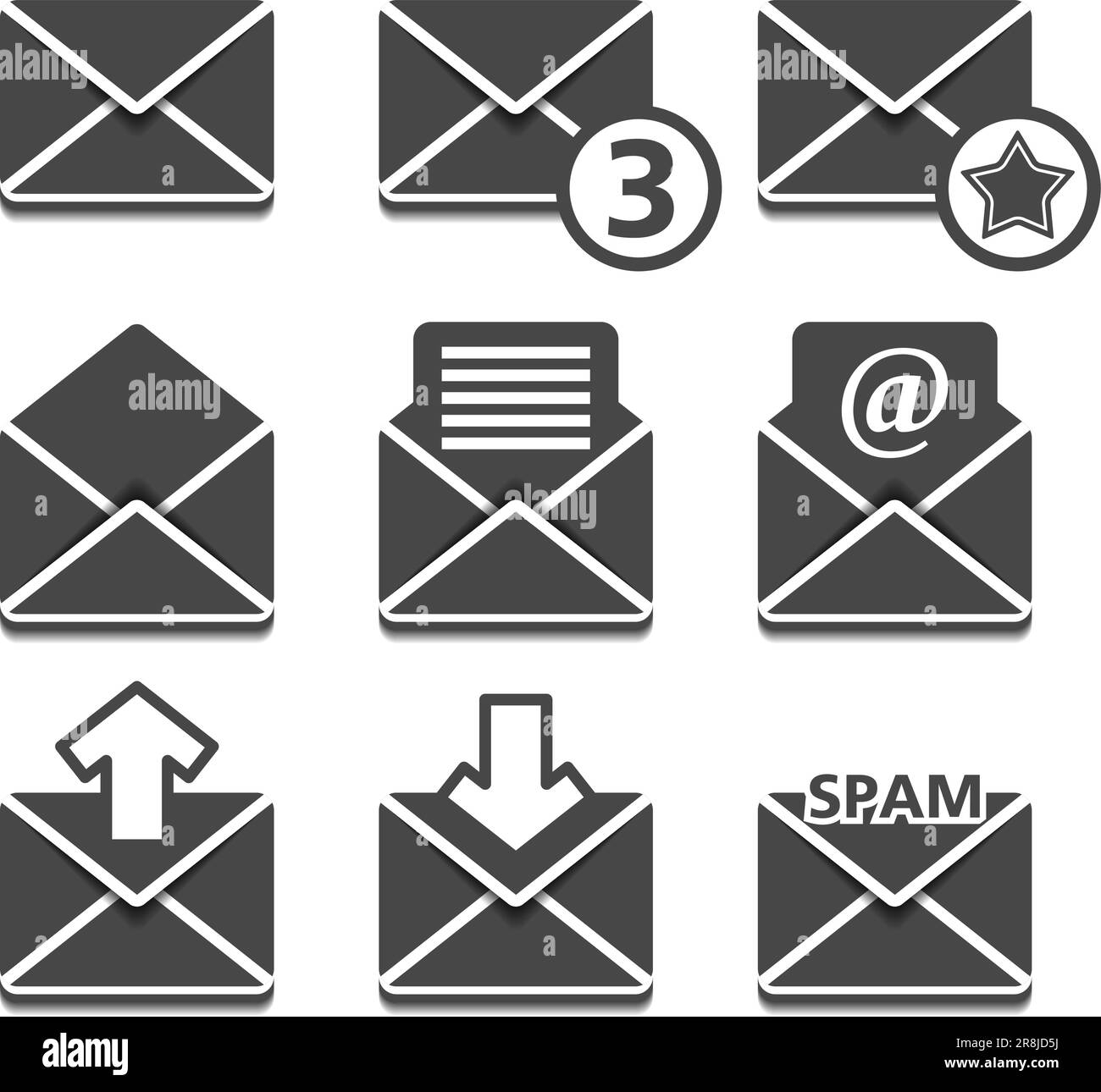 Incoming mail Black and White Stock Photos & Images - Alamy