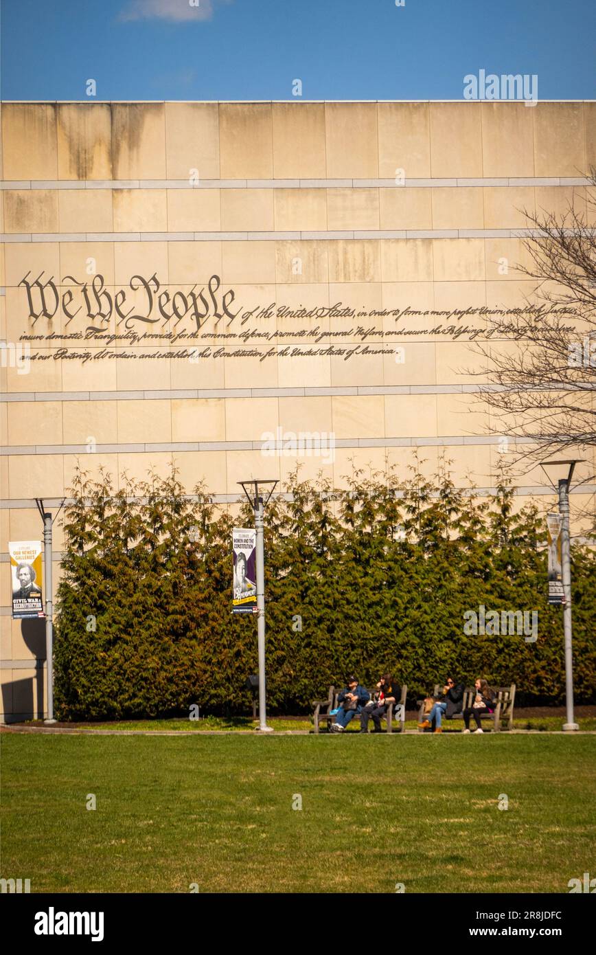 Independence Visitor Center in Philadelphia PA Stock Photo - Alamy