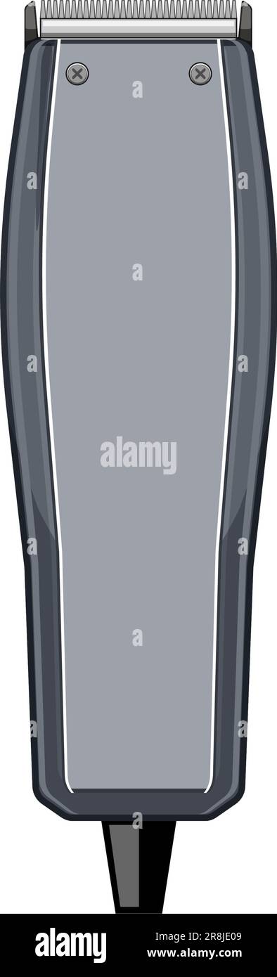 fashion hair clipper cartoon vector illustration Stock Vector Image ...