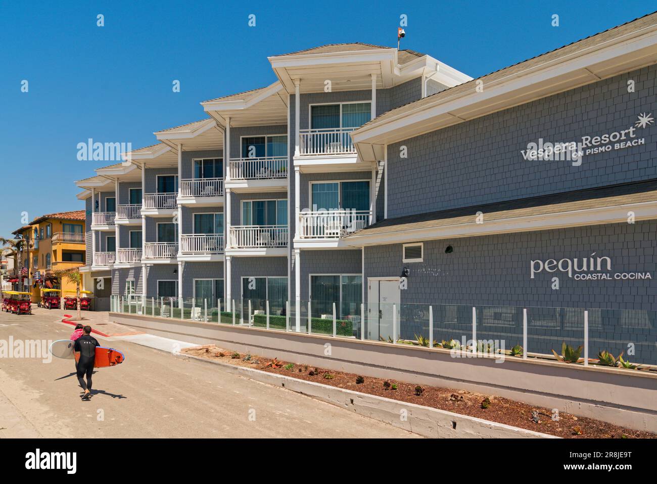 Pismo beach, California, USA - June 17, 2023. Vespera Resort on Pismo ...