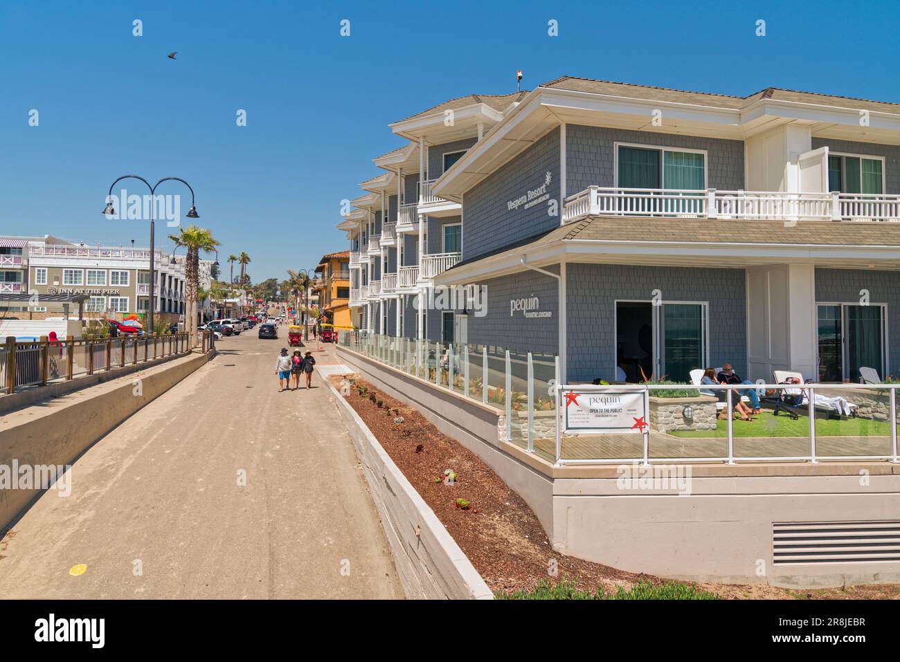 Pismo beach, California, USA - June 17, 2023. Vespera Resort on Pismo ...