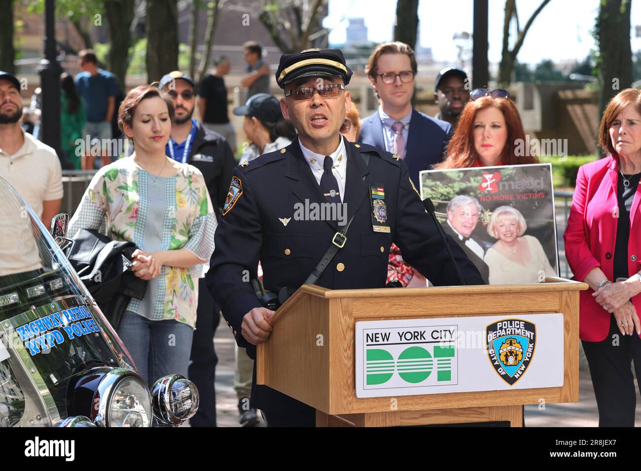 Ny, USA. 26th May, 2023. One Police Plaza, New York, USA, May 26, 2023 ...