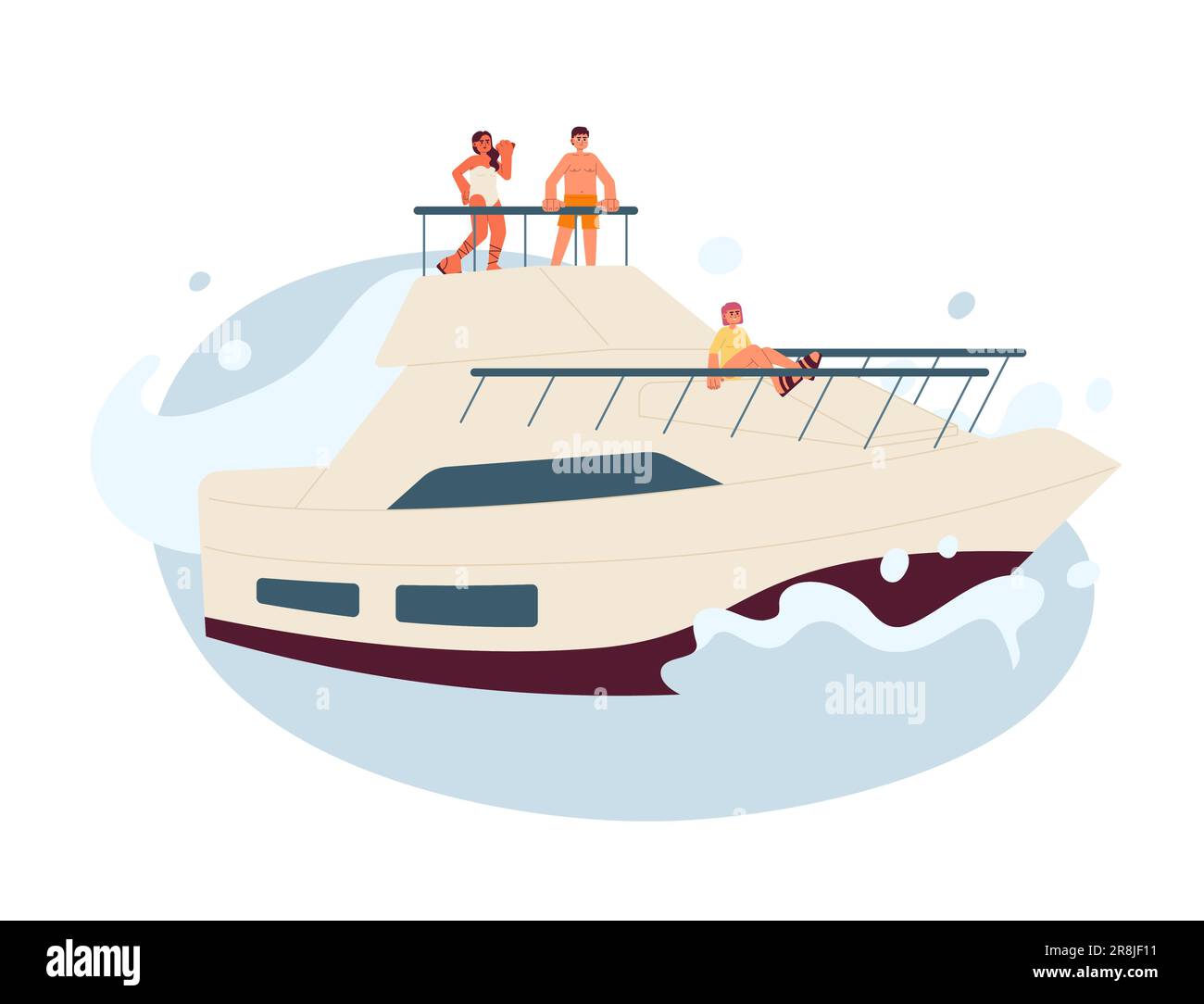 Yacht party Cut Out Stock Images & Pictures - Alamy