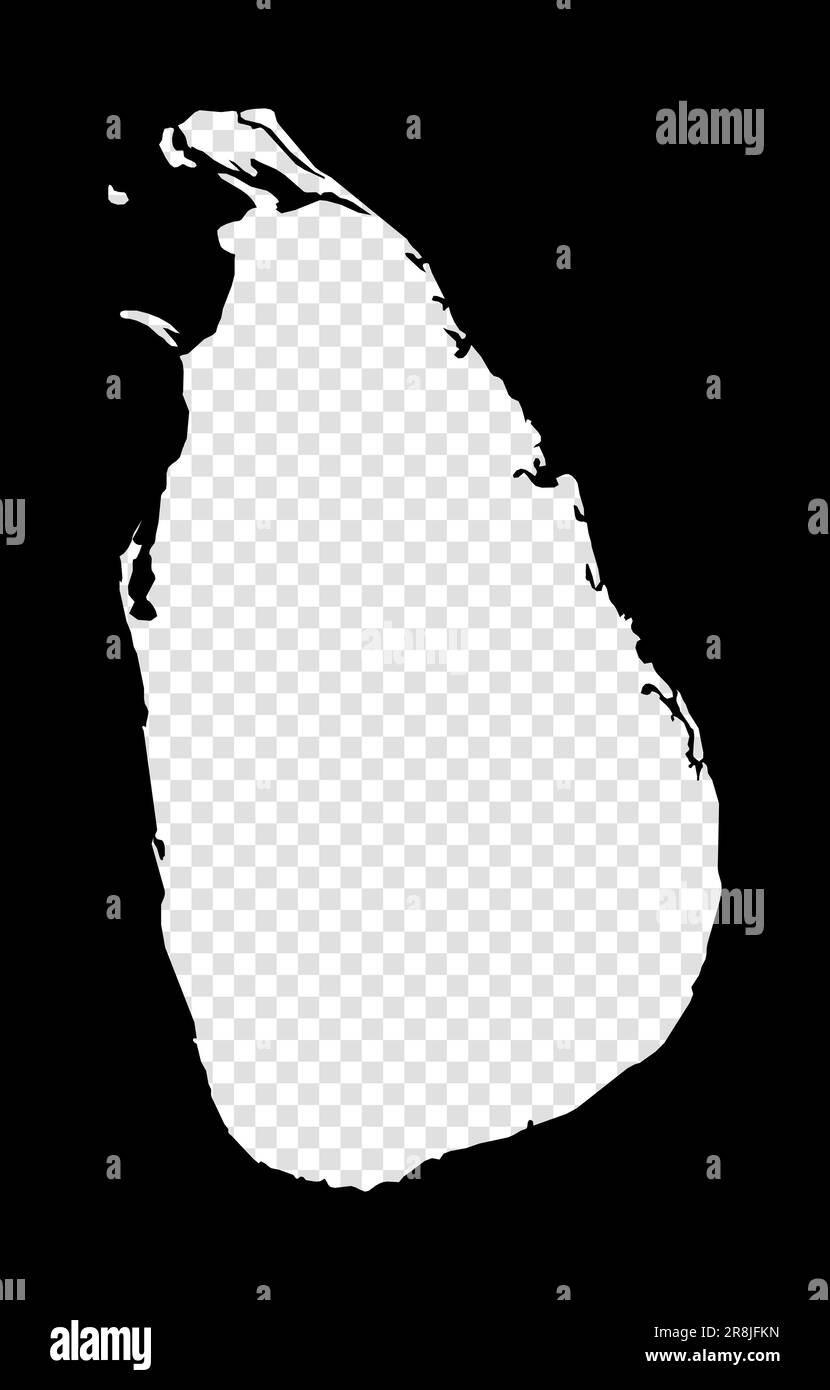 Stencil map of Sri Lanka. Simple and minimal transparent map of Sri ... Stencil map of Sri Lanka. Simple and minimal transparent map of Sri ...