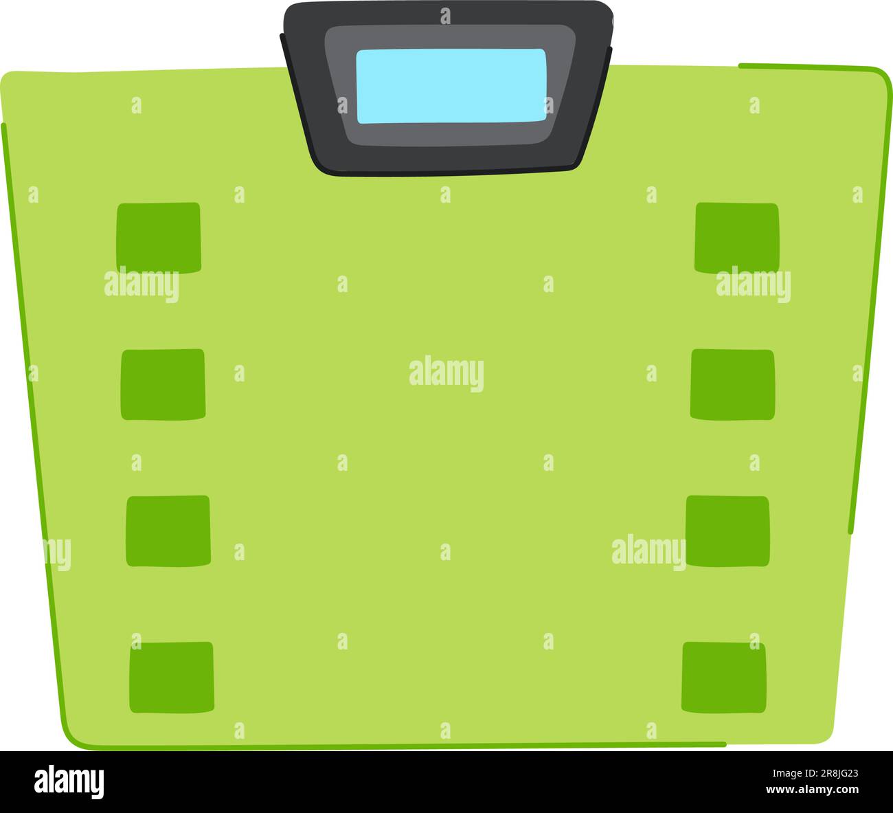 diet weigh scales cartoon vector illustration Stock Vector Image & Art ...