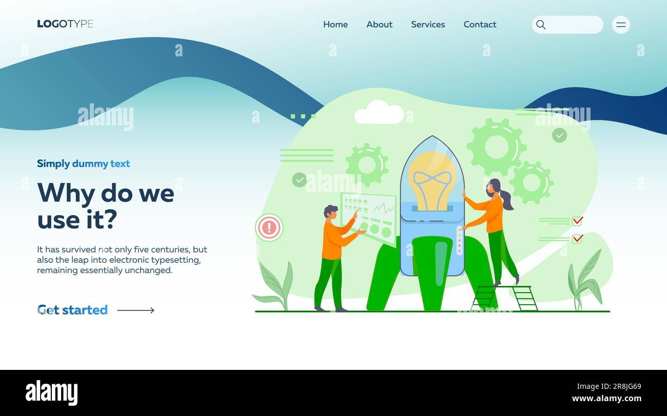 Woman start button Stock Vector Images - Alamy