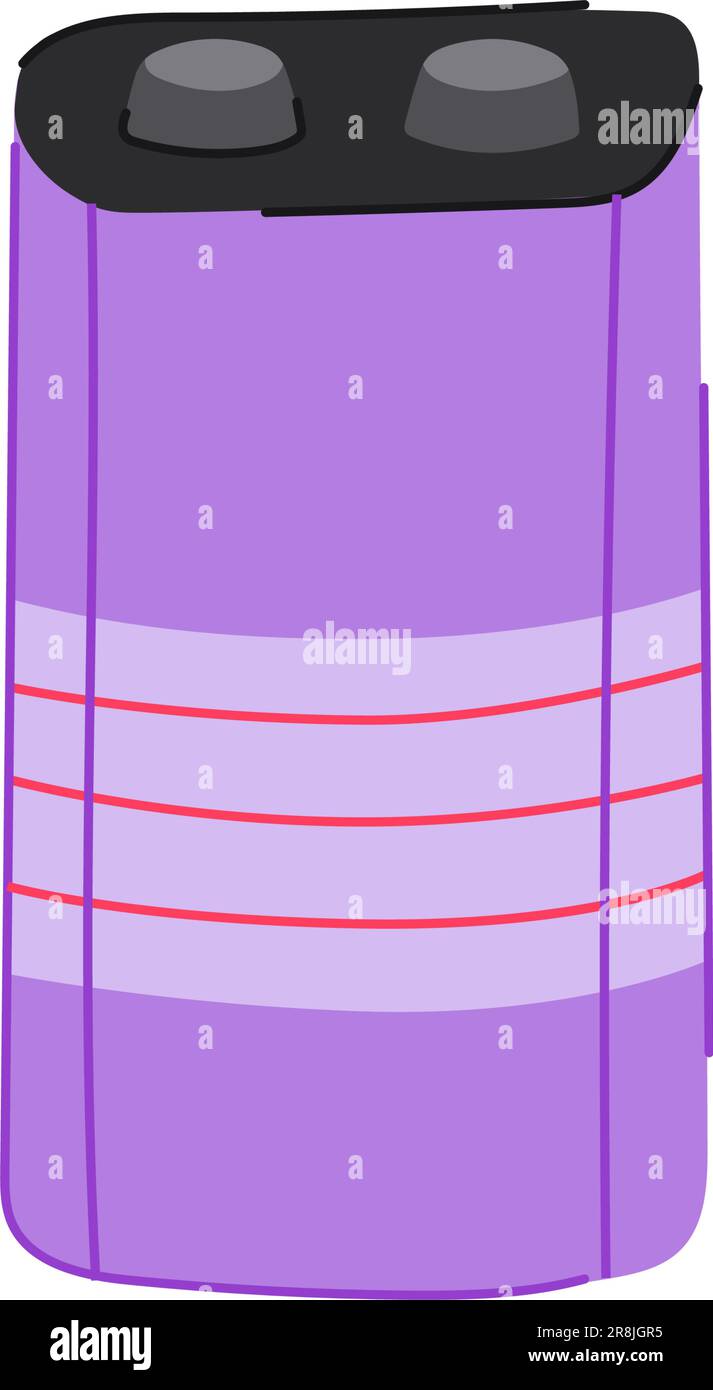 recharge battery energy cartoon vector illustration Stock Vector Image ...