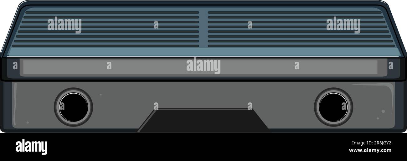 kitchen electric grill cartoon vector illustration Stock Vector Image ...