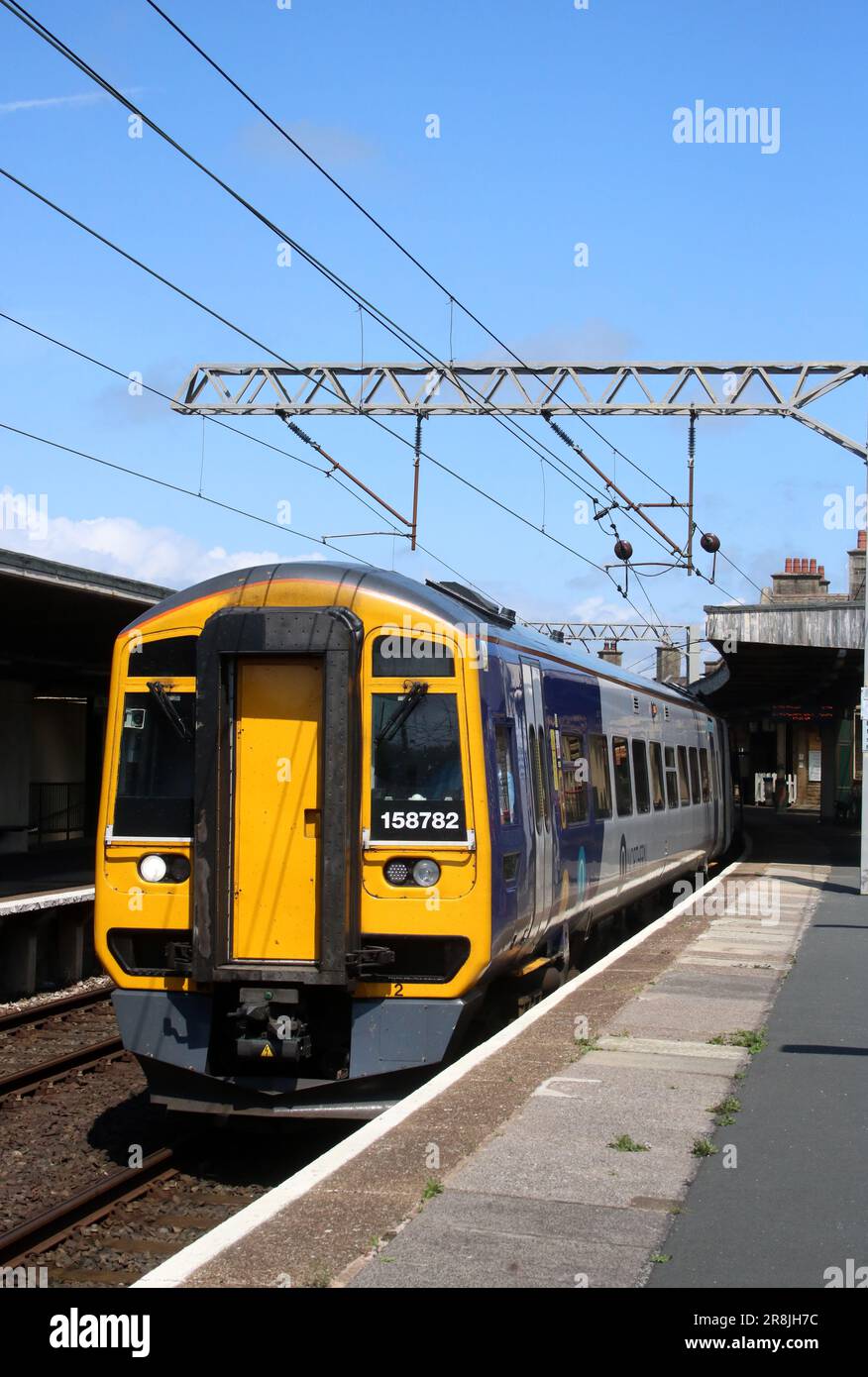 Northern Trains express sprinter class 158 diesel multiple unit, 158782 ...