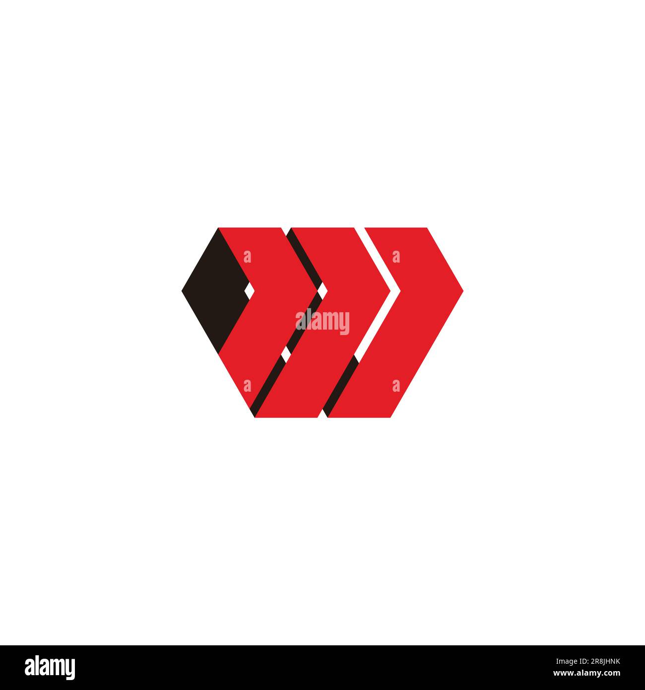 arrows shadow stripes embelem symbol vector Stock Vector Image & Art ...