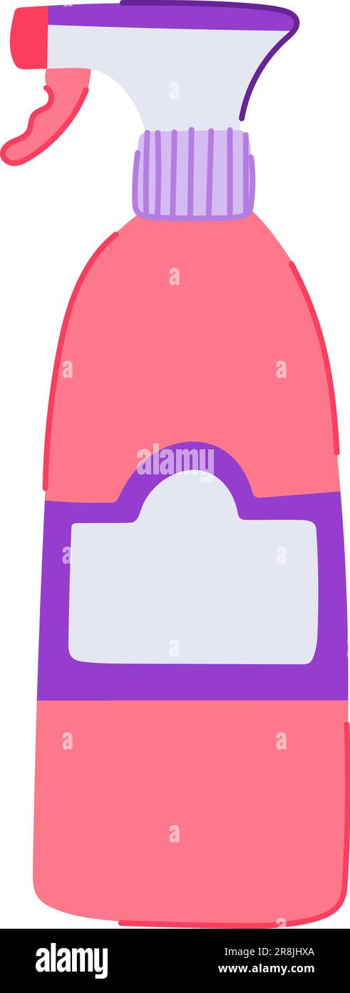 service glass cleaner cartoon vector illustration Stock Vector Image ...