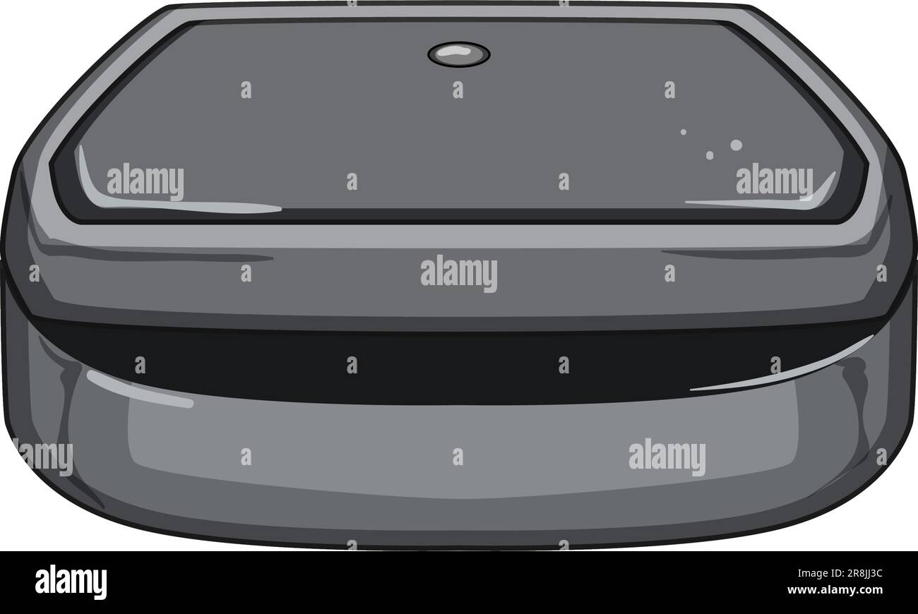 food sandwich maker cartoon vector illustration Stock Vector Image ...