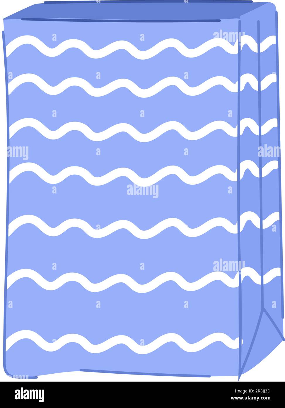 template paper bag cartoon vector illustration Stock Vector Image & Art ...