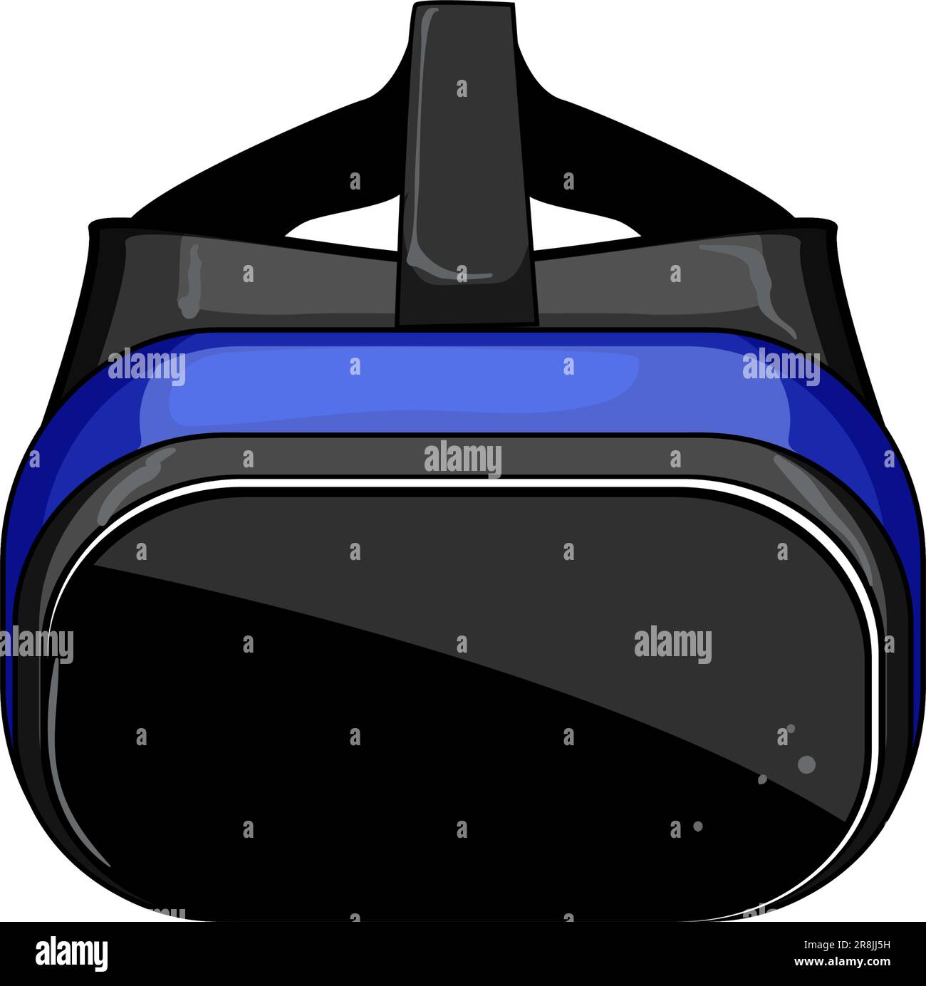 modern vr glasses cartoon vector illustration Stock Vector Image & Art ...
