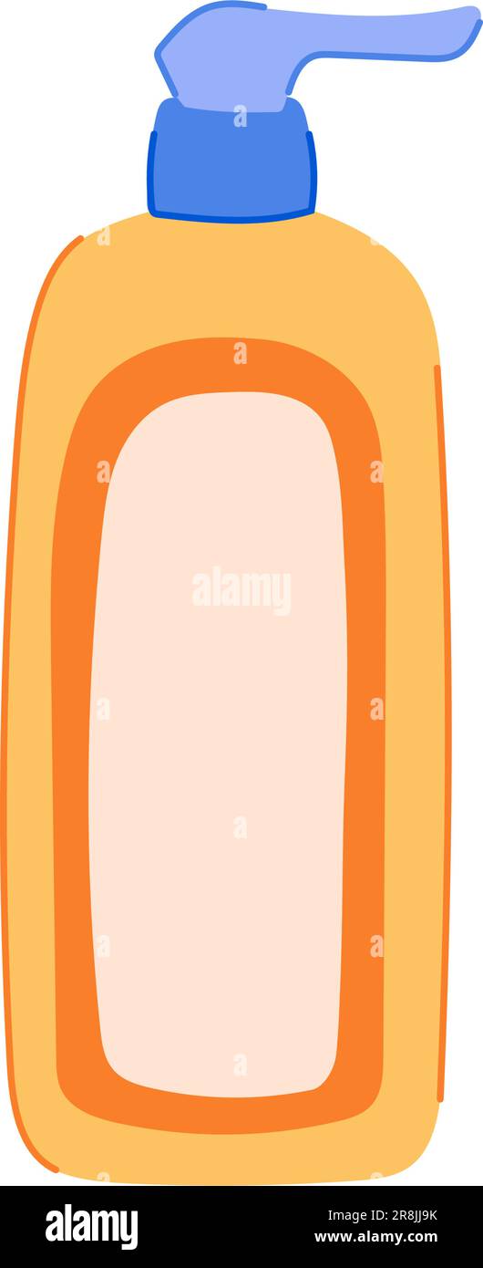 summer sun cream cartoon vector illustration Stock Vector Image & Art ...