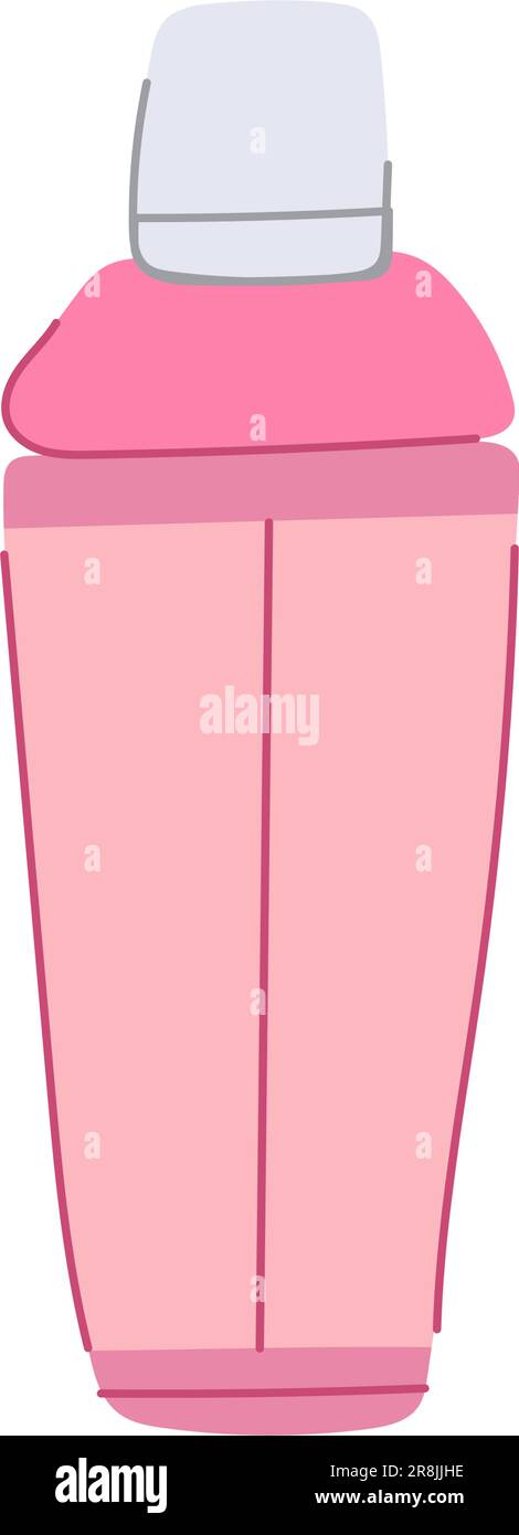 party cocktail shaker cartoon vector illustration Stock Vector Image ...
